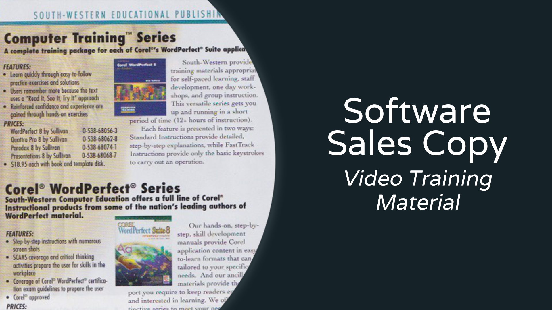 How to write Sales Copy for Video Training Material | Founder at work
