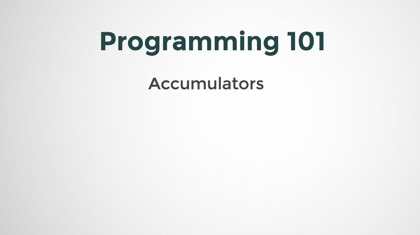 Accumulators in Programming | Founder at work