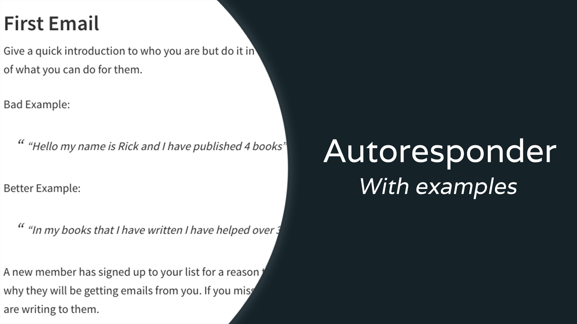 How to write a KILLER autoresponder sequence | Founder at work