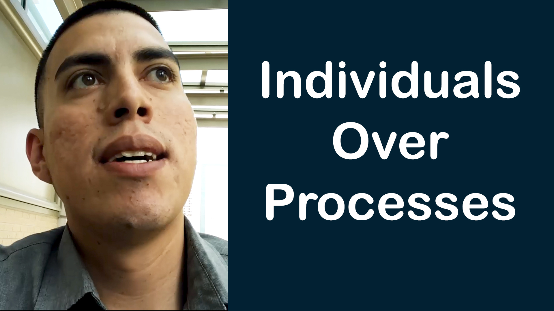 Individuals over Processes and Tools | Founder at work